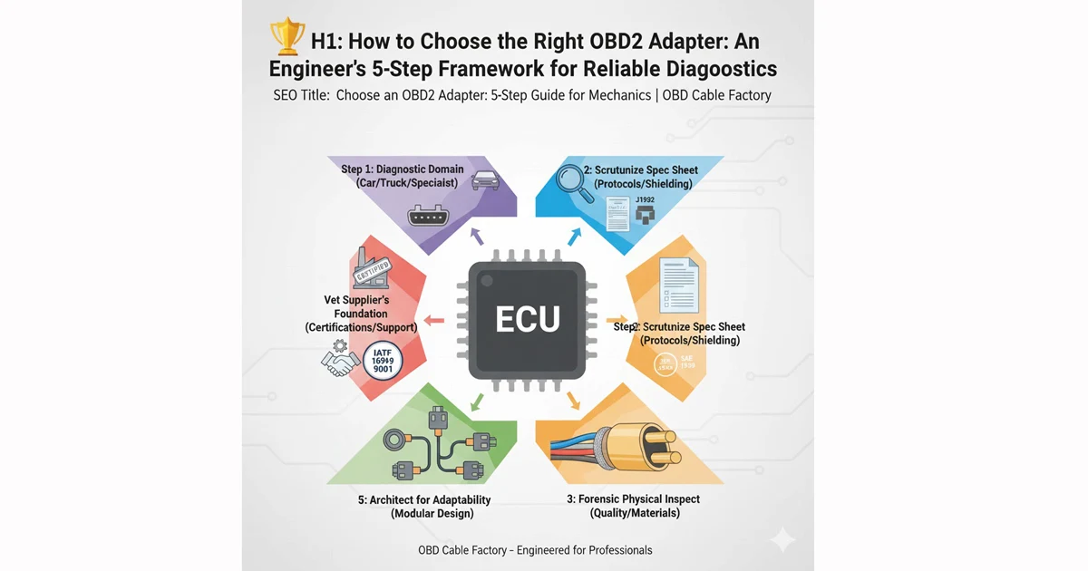 OBD2 Adapter Selection: 5-Step Diagnostic Framework Guide